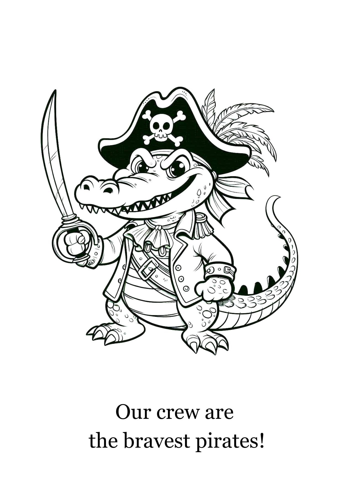 Children's Coloring Page Pirates | for Boys | 30 Coloring Pages at Any ...