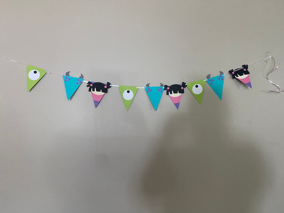 Monsters Inc Banner - Etsy