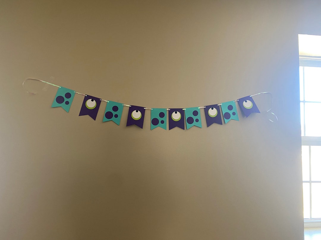 Monsters Inc Banner - Etsy