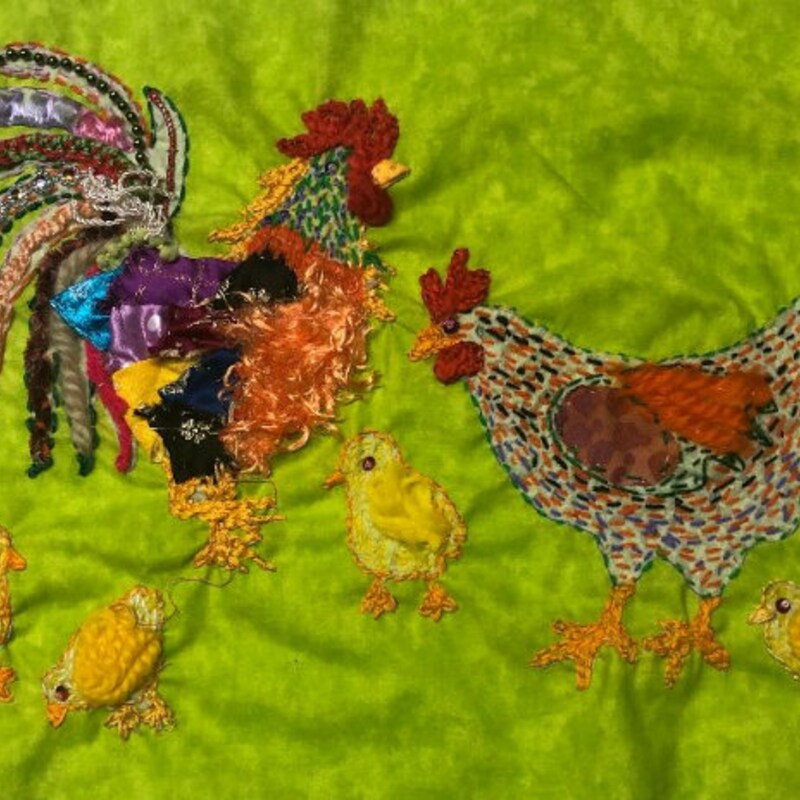 Chicken Collage - Etsy