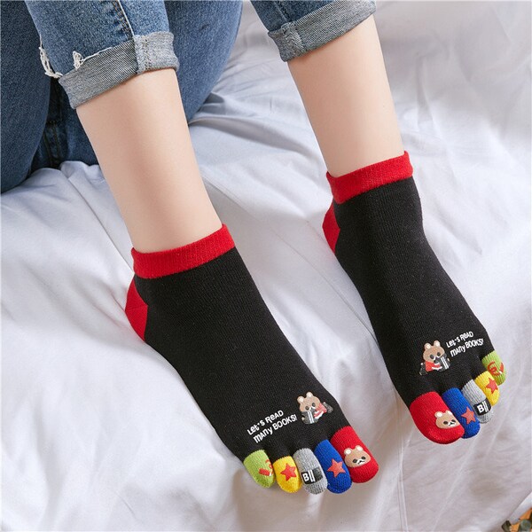 Five Finger Socks - Etsy