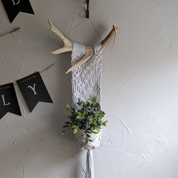 Deer Antler Macrame - Etsy
