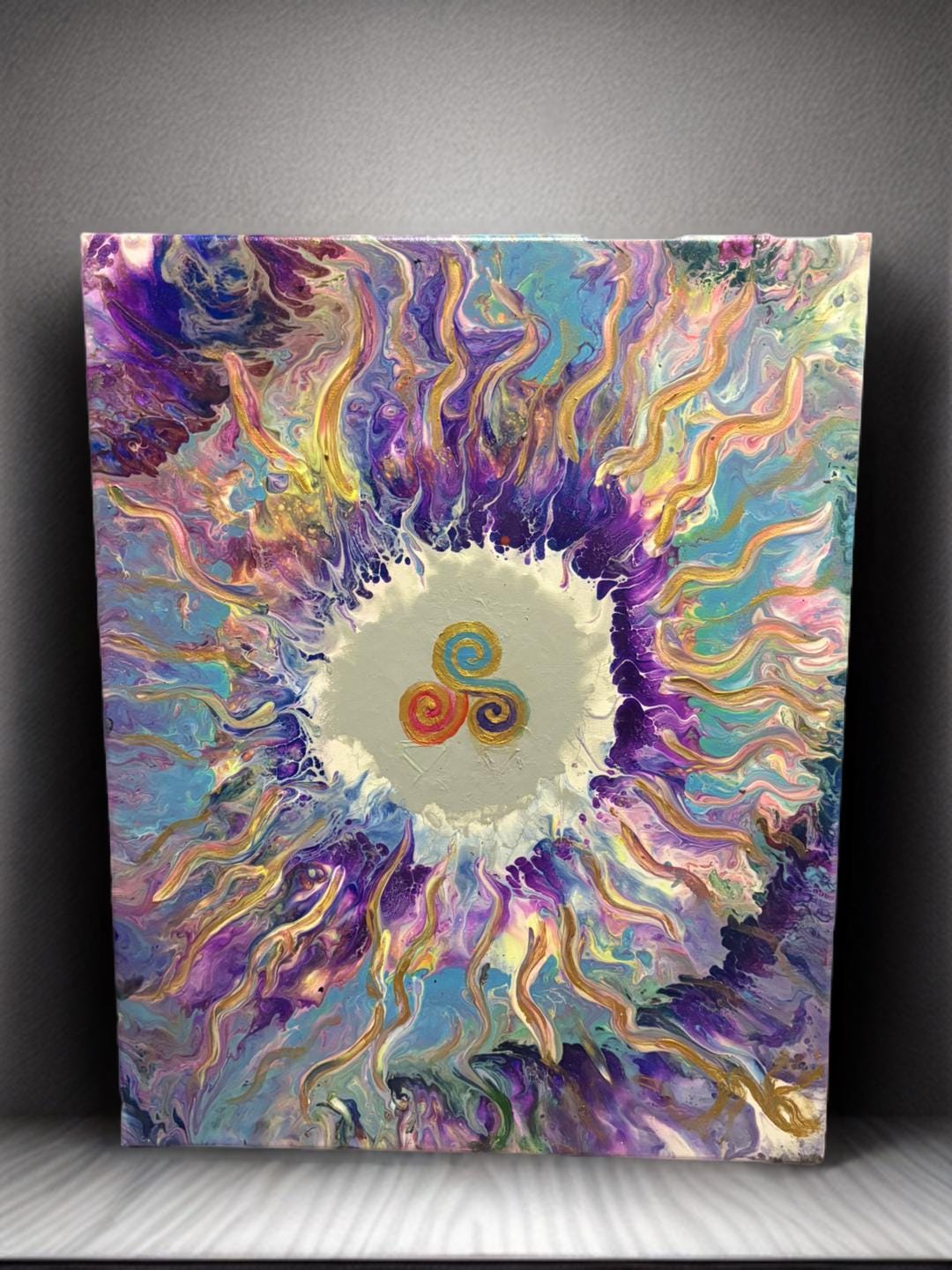 Homecoming: Abstract Art With Homecoming Symbolism - Etsy