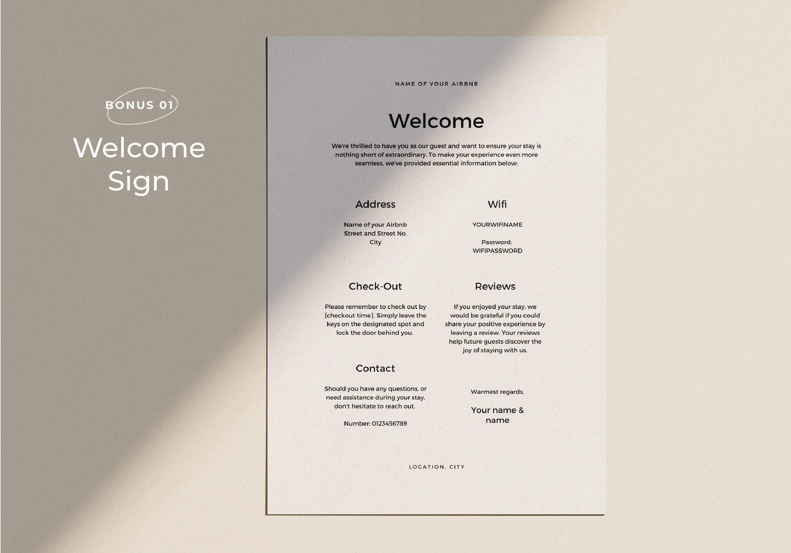 Airbnb Welcome Book Airbnb Welcome Book Template Real Estate - Etsy