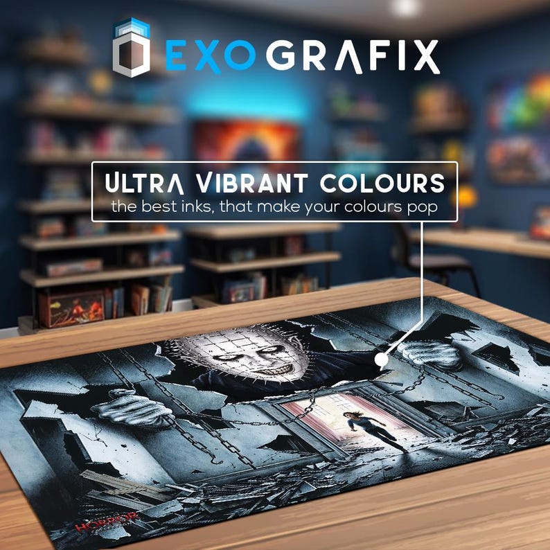 Pinhead - Masters of Horror - Playmat - Custom Horror TCG Playmat - Etsy