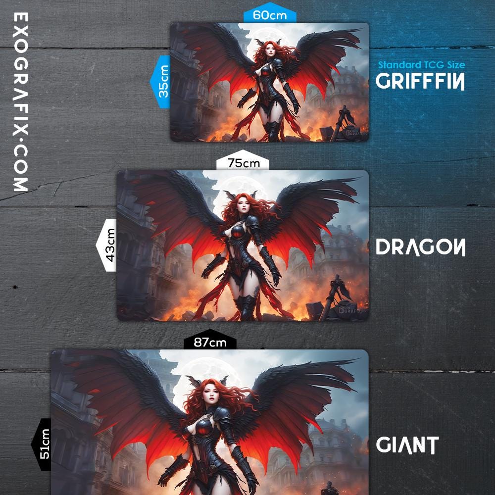 Levana's Destruction - TCG Playmat - Pokemon, MTG, YGO, Lorcana - Card ...