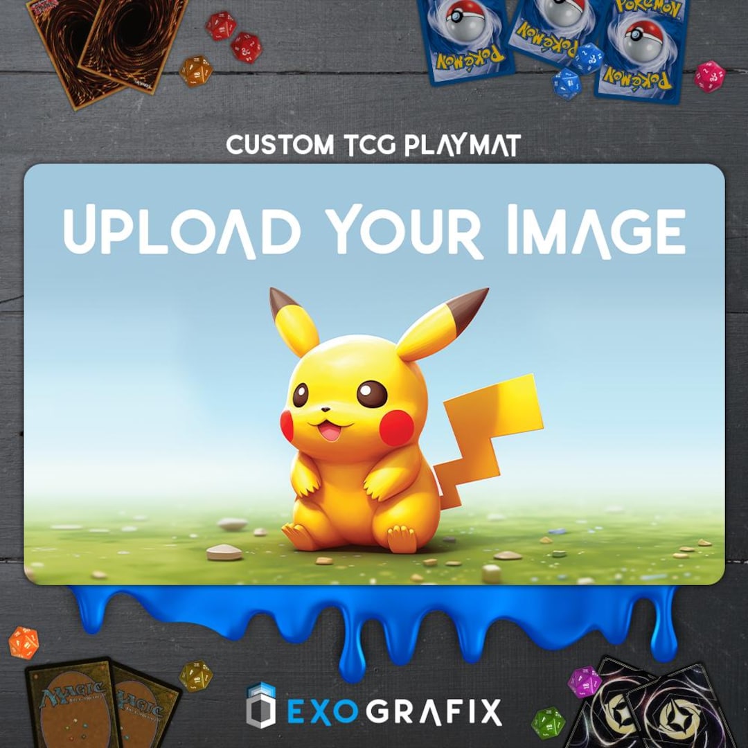 Custom TCG Playmat - Create Your Own TCG Playmat - Etsy