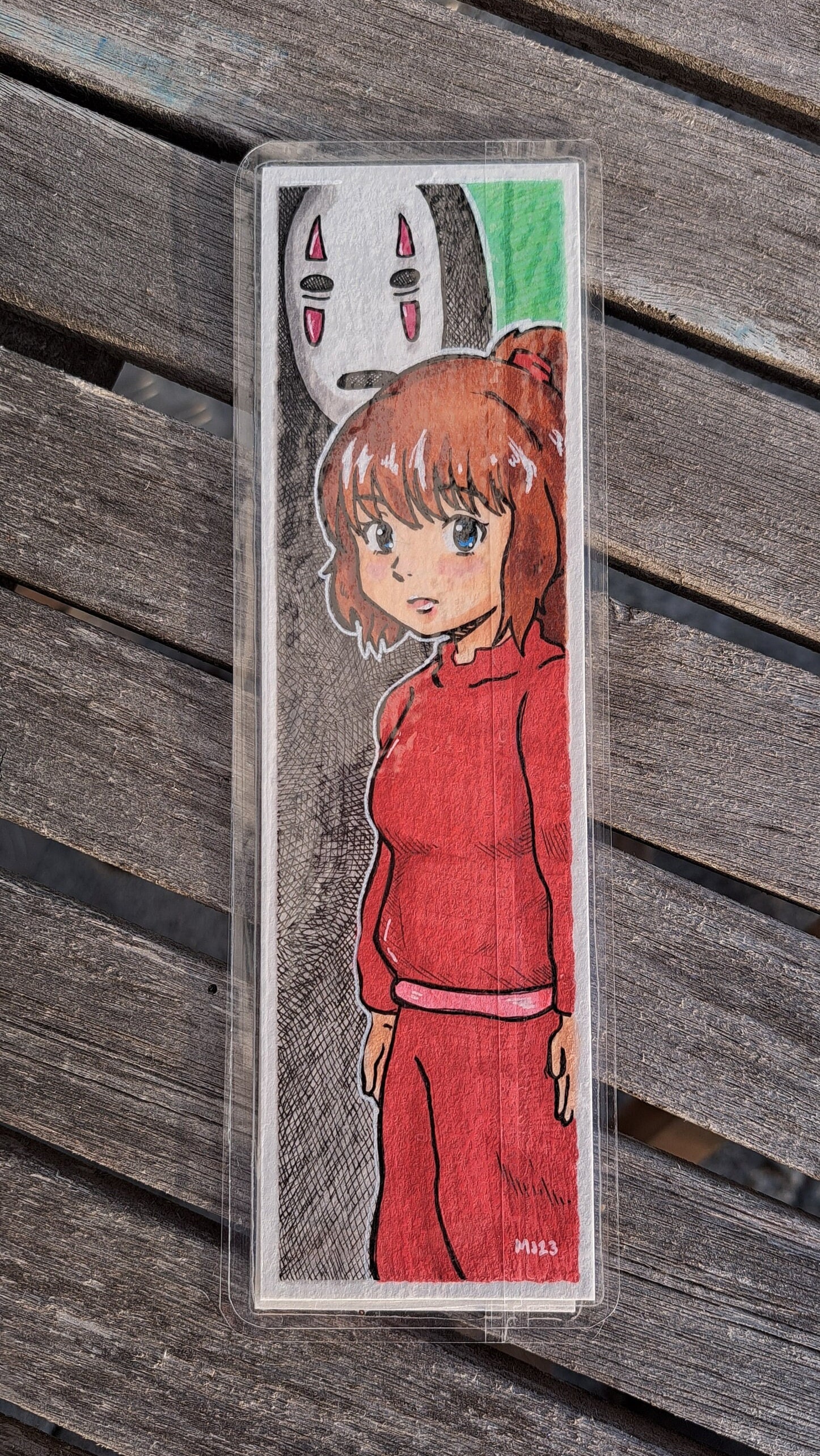 Spirited Away Bookmark - Sen / No Face - Etsy