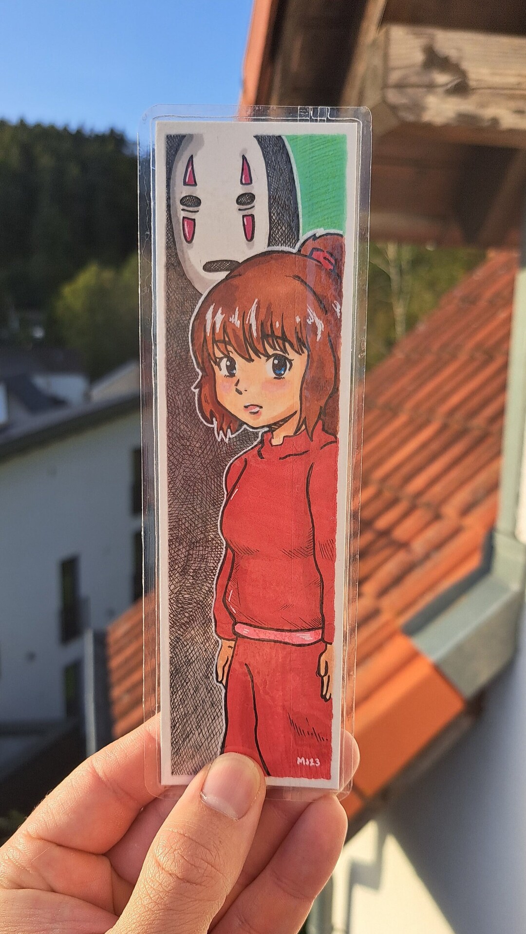 Spirited Away Bookmark - Sen / No Face - Etsy