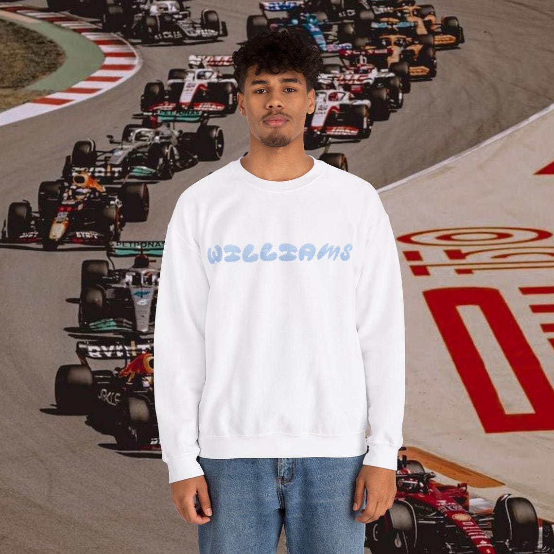 Williams F1 Sweatshirt: Formula 1 Racing Jumper - Etsy