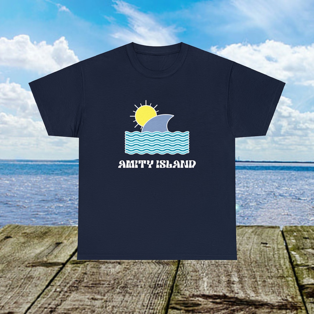 Amity Island T-shirt, JAWS T-shirt, Jaws Merch - Etsy