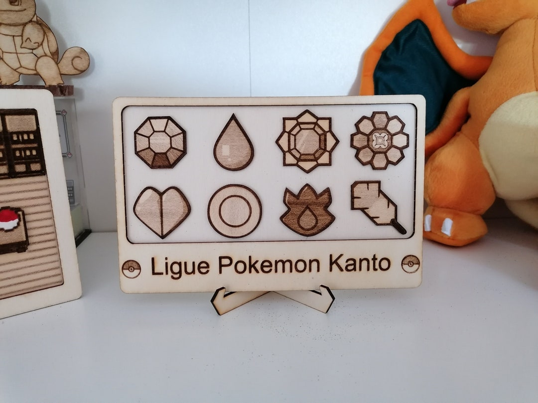 Pokemon Kanto 1st Generation Badges - Etsy