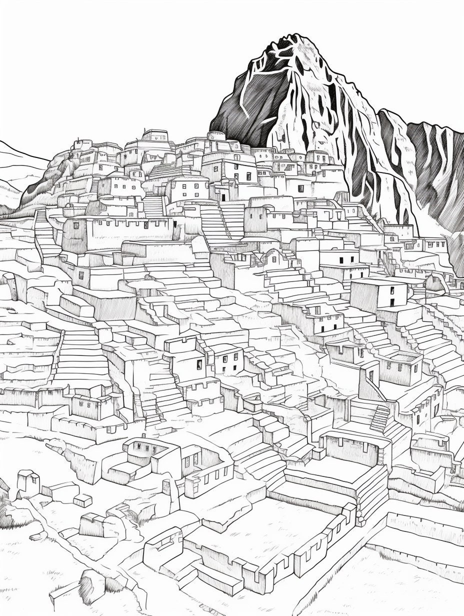 22 HISTORICAL PLACES Coloring Pages, Educational Instant Download ...