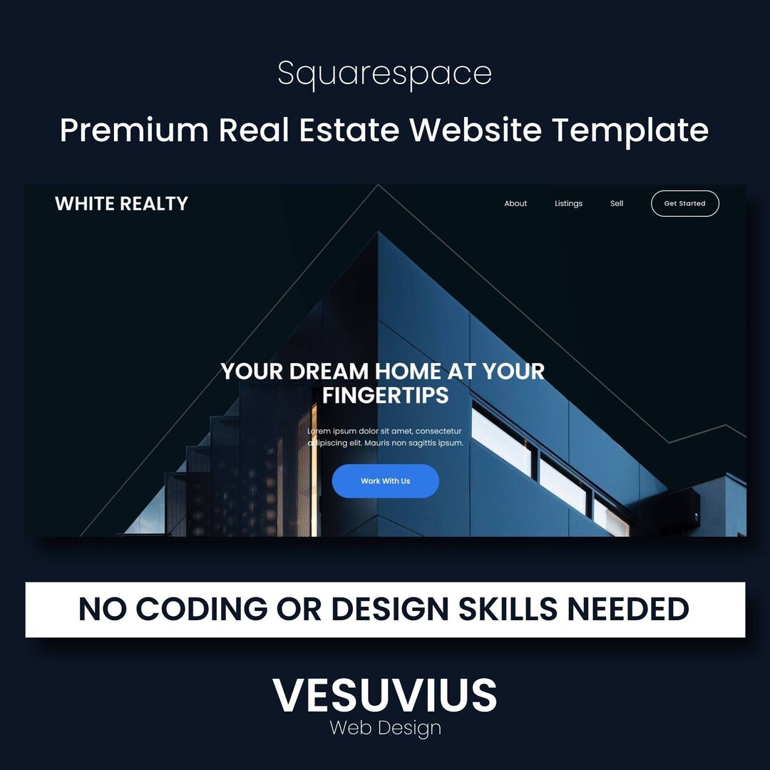 Squarespace Template | Website Template | Professional Template for ...