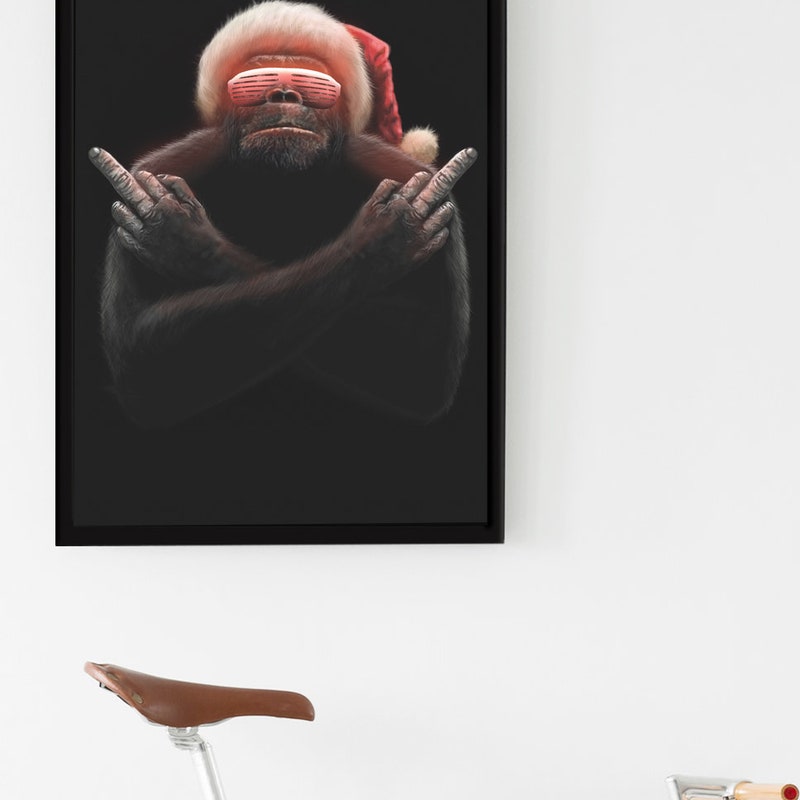 Affe mittelfinger - Etsy.de