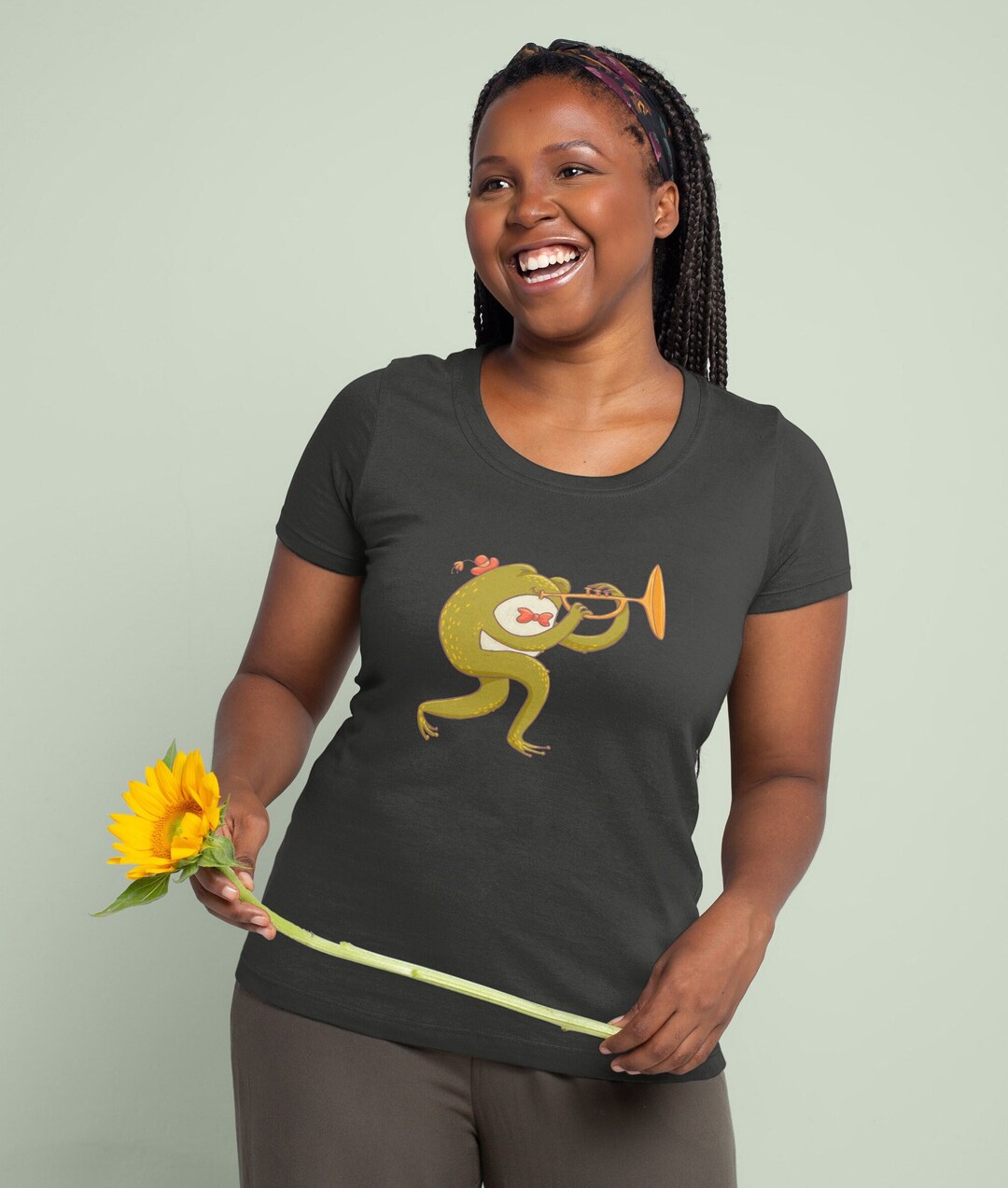 Frog With Trumpet Jpeg Png Pdf T-shirt Print Svg Jpeg Png Pdf Digital ...