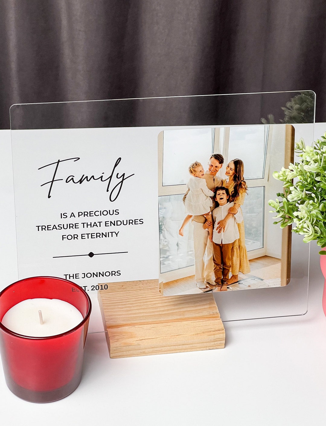 Custom Family Photo Prinitng, Family Definiton Plaque, Personalized ...