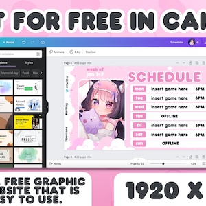 BUNDLE | Pink 90s Internet Cute Pixel Twitch Overlays + Panels + Stream ...
