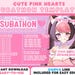 Cute Summer Subathon Template Twitch Subathon Beach Ocean Streamer ...