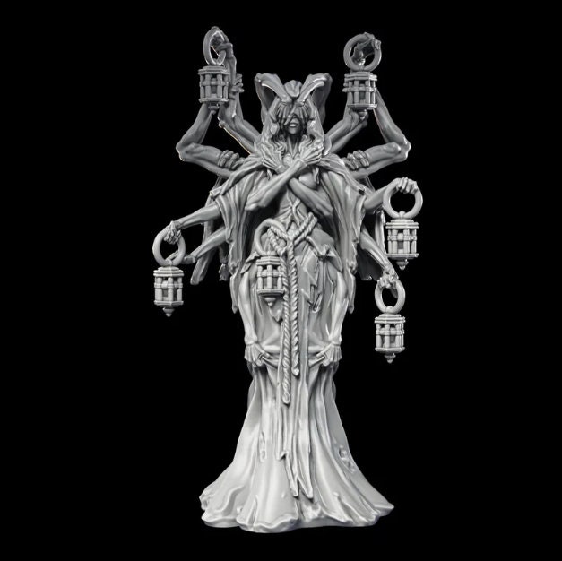 The Changed Lady Cryptids of the Darkwoods 32mm D&D Miniatures by ...