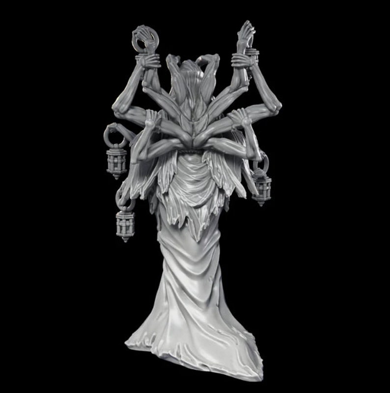 The Changed Lady Cryptids of the Darkwoods 32mm D&D Miniatures by ...
