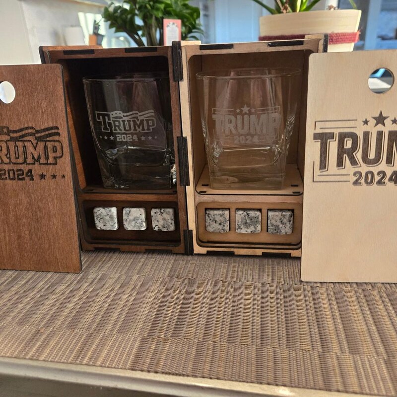 Trump Drinking Glass - Etsy