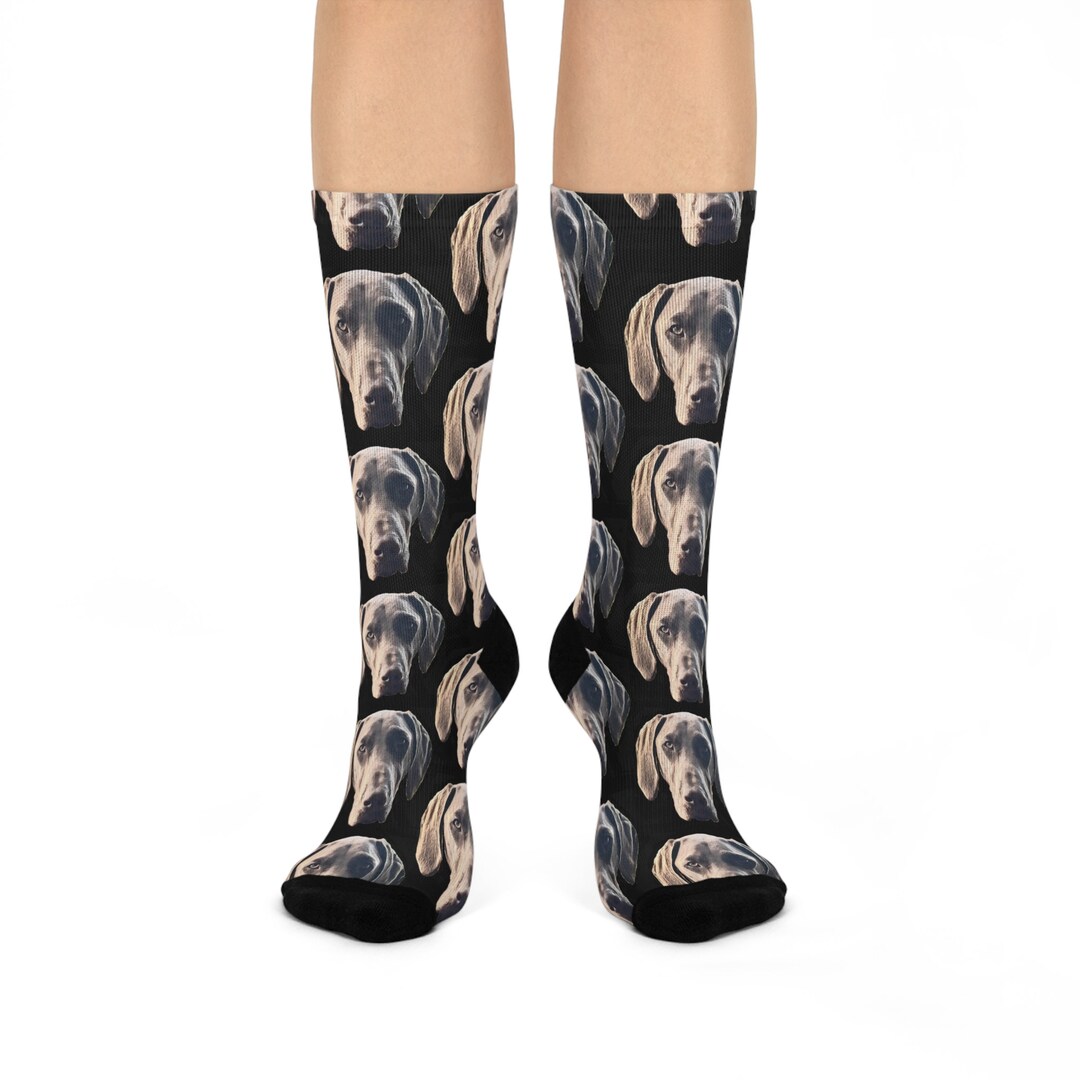 German Shorthaired Pointer Socks - Black - Etsy