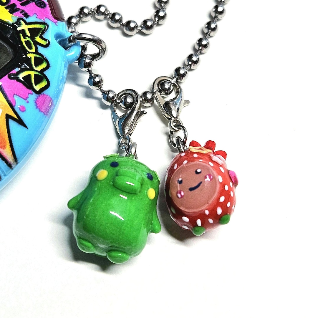 Mini Polymer Clay Tamagotchi Handmade Accessory 90s Nostalgia ...