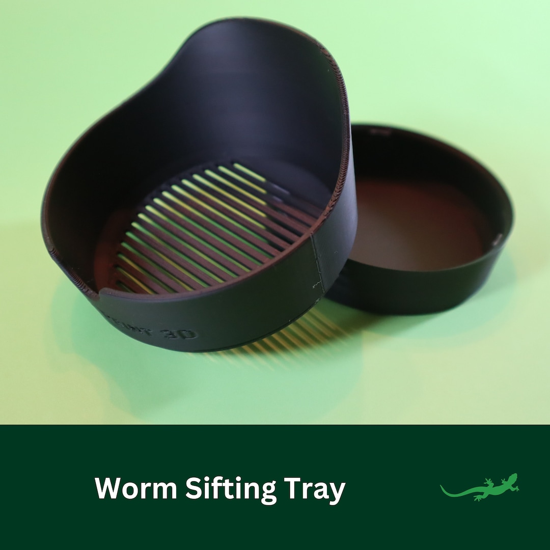 Worm Sifting Tray, Ultimate All-in-one Sifter, Reptile Sieve Bowl for ...