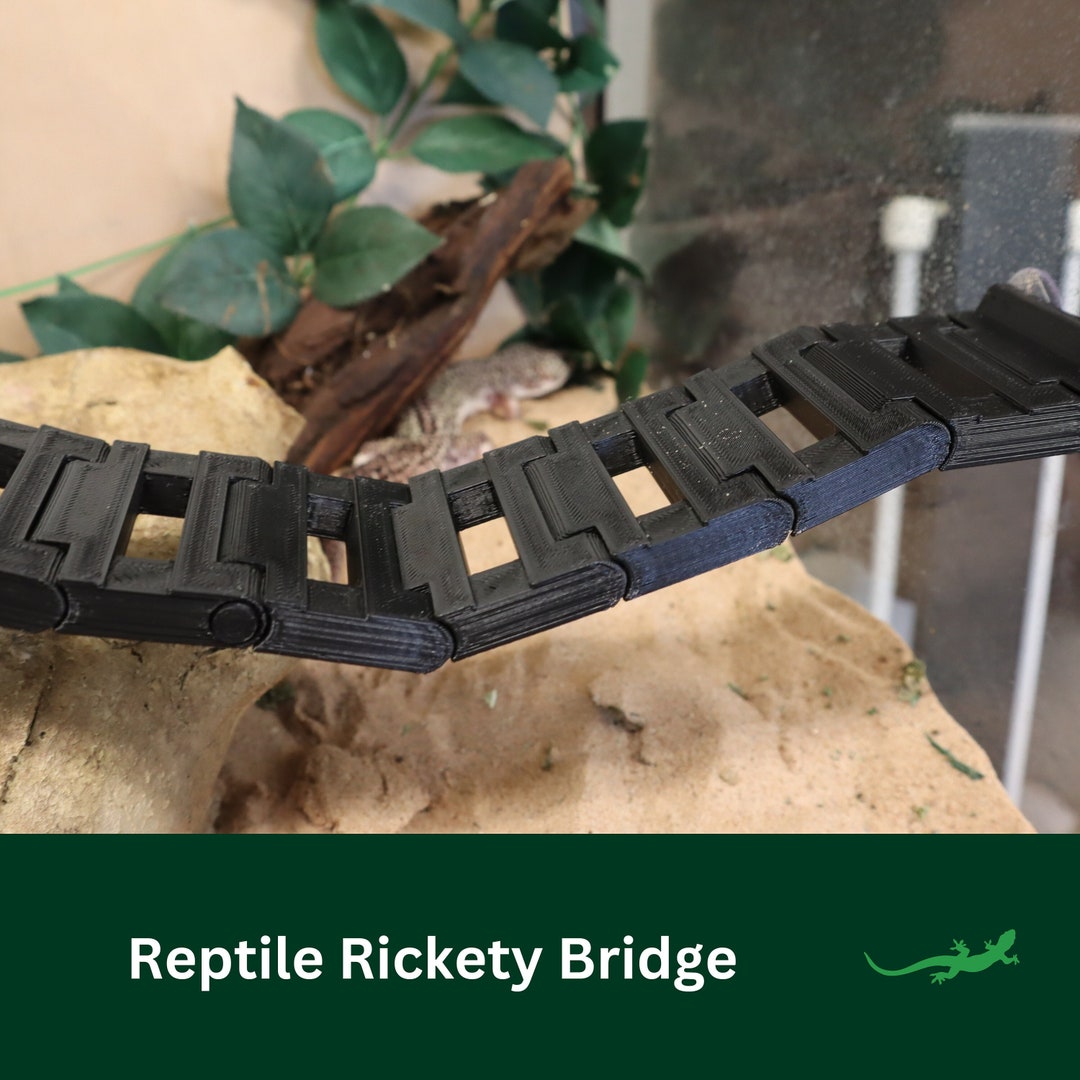 Reptile Rickety Bridge, Gecko Climbing Spot, Reptile Decoration ...