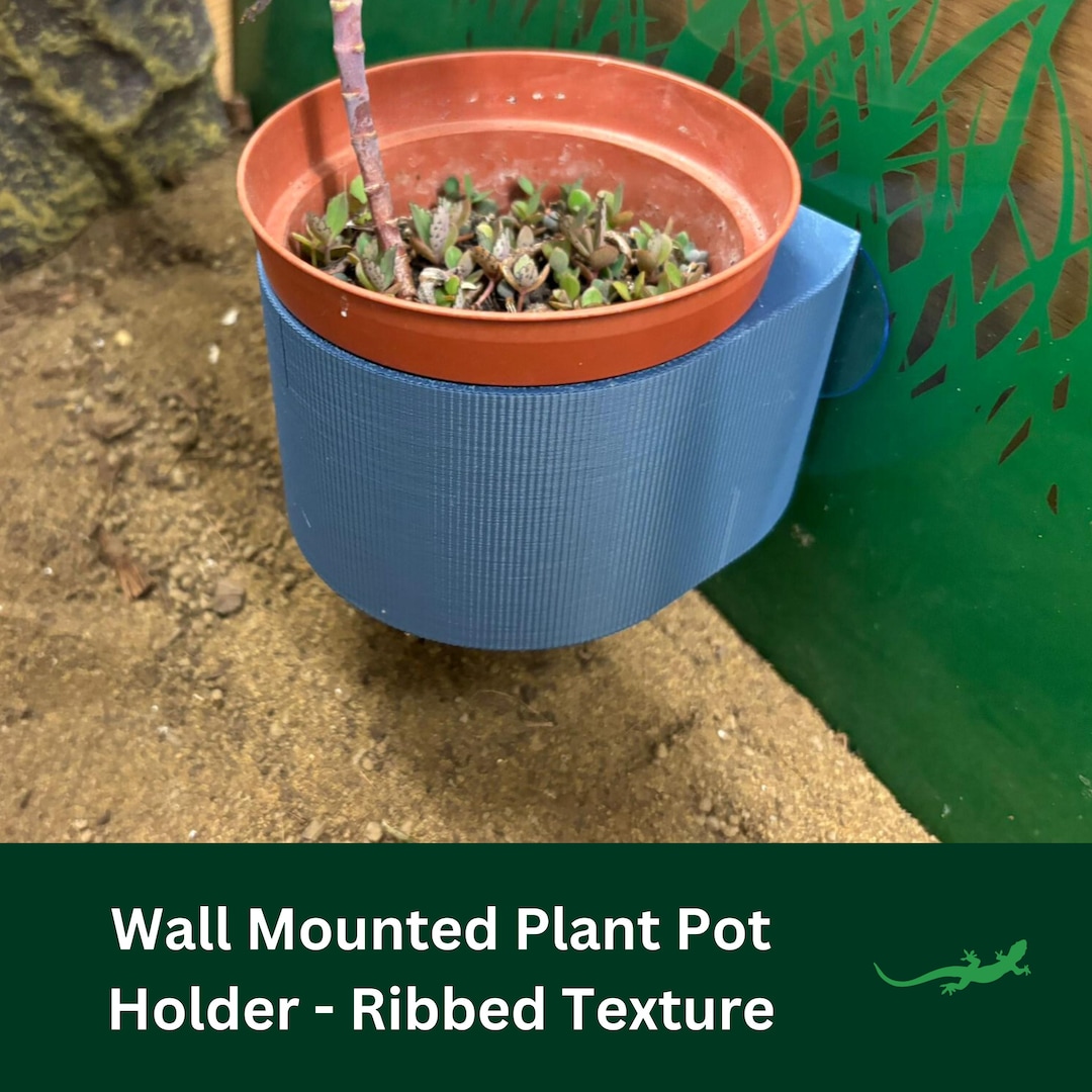 PLANT POT Holder Wall Mounted Ledge, Reptile Platform, Vivarium Decor ...