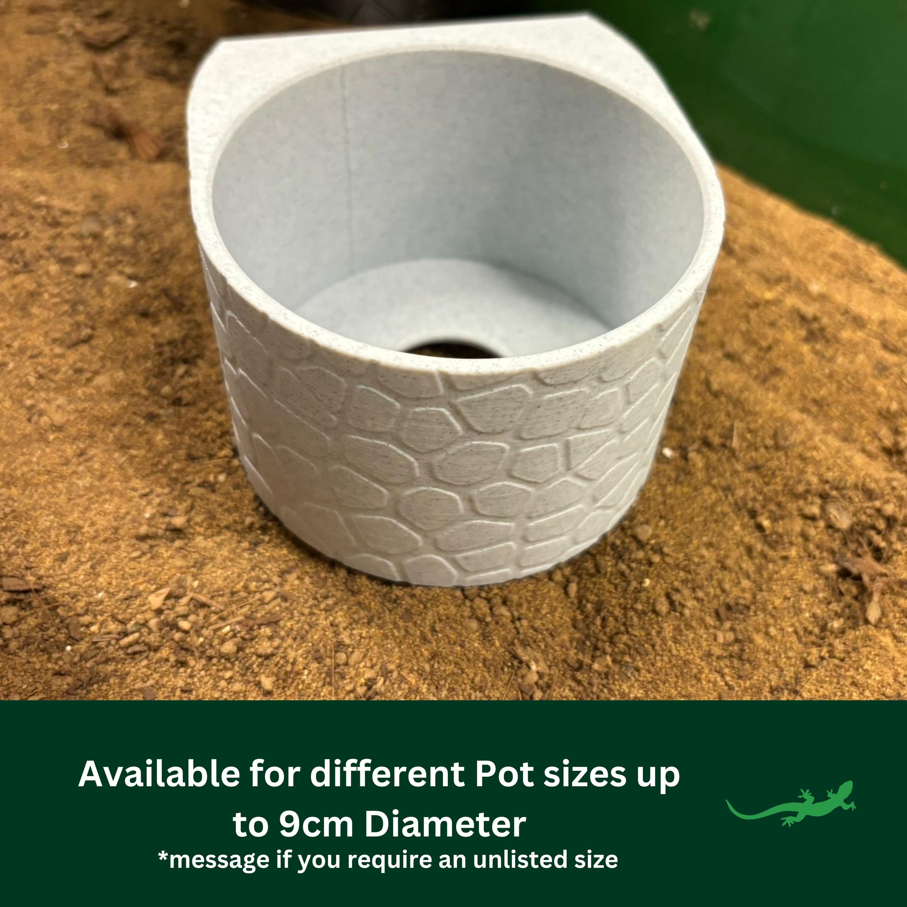 PLANT POT Holder Wall Mounted Ledge, Reptile Platform, Vivarium Decor ...