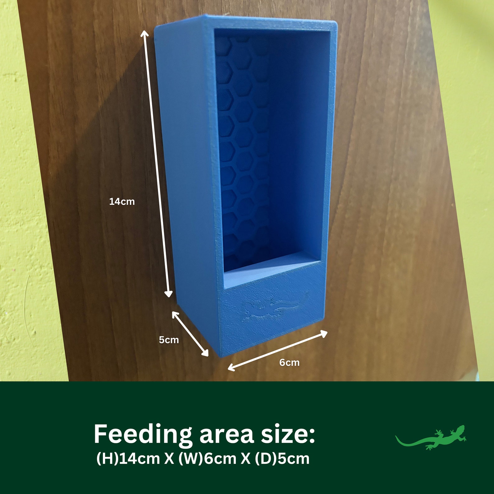 SLIMLINE Insect Reptile Feeder for Crested, Gargoyle & Leopard Gecko or ...