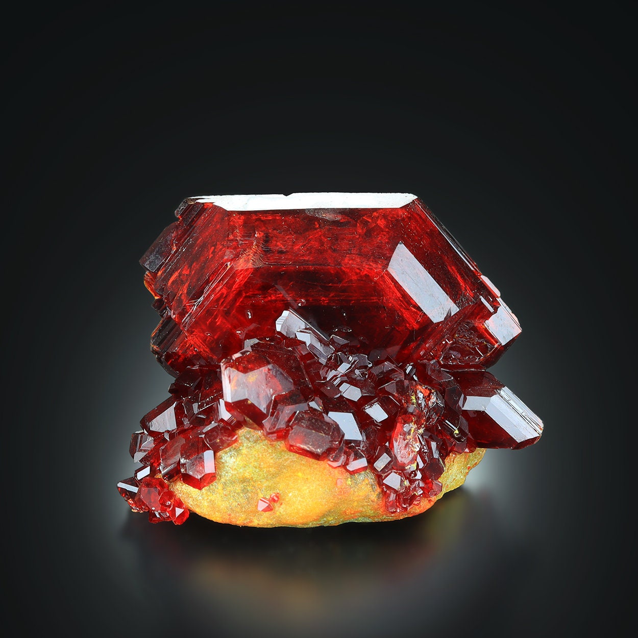 GIFT! XXL Rare PRUSKITE Ruby Crystal on Matrix Mineral Beautiful - Etsy