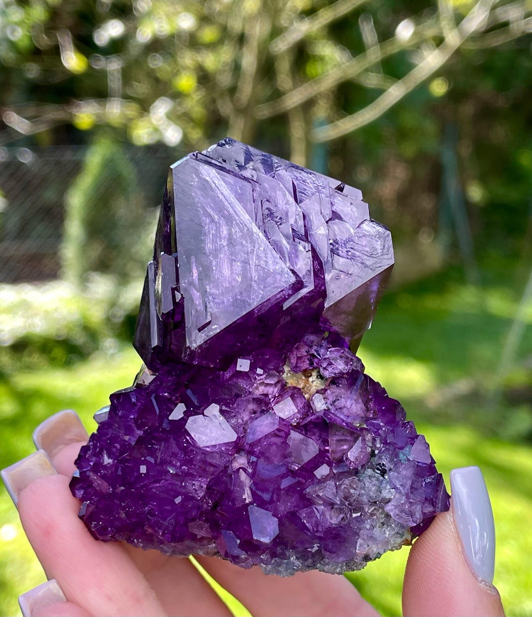 157g FANTASTIC! Rare ALUNITE Lilac Crystals on Matrix Mineral - Etsy