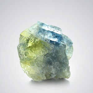 Rare Blue Yellow AMETRINE BRAZIL Unique Mineral Crystal Healing Chakra ...