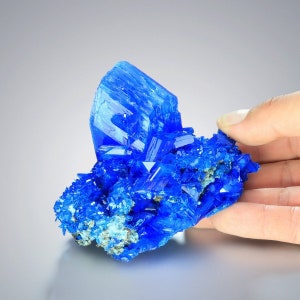 Top XXL Electric Blue CHALCANTHITE Like TANZANITE copper Flower Gift ...