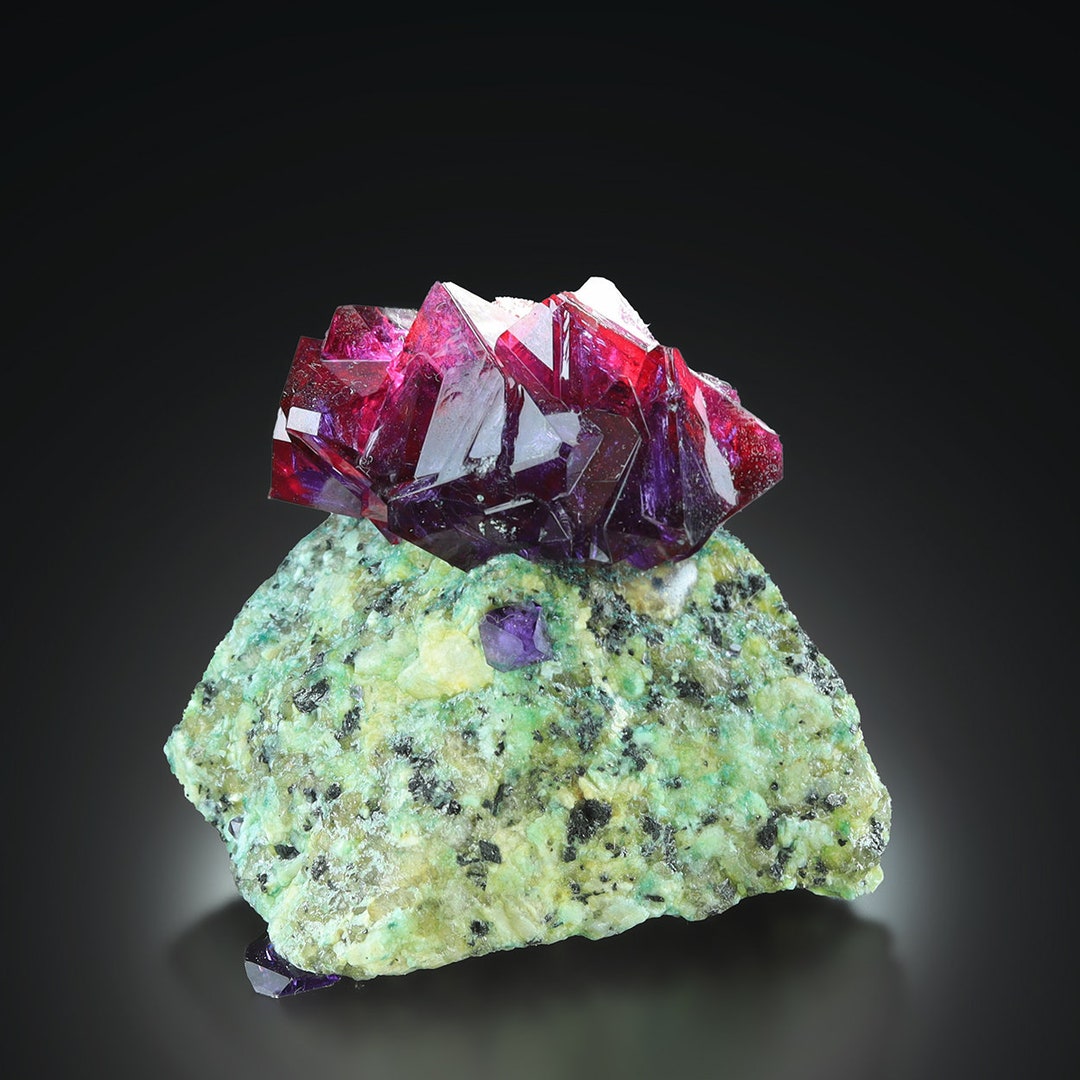 TOP Rare ALUNITE Lilac Crystal on Matrix Mineral Chakra Gift - Etsy