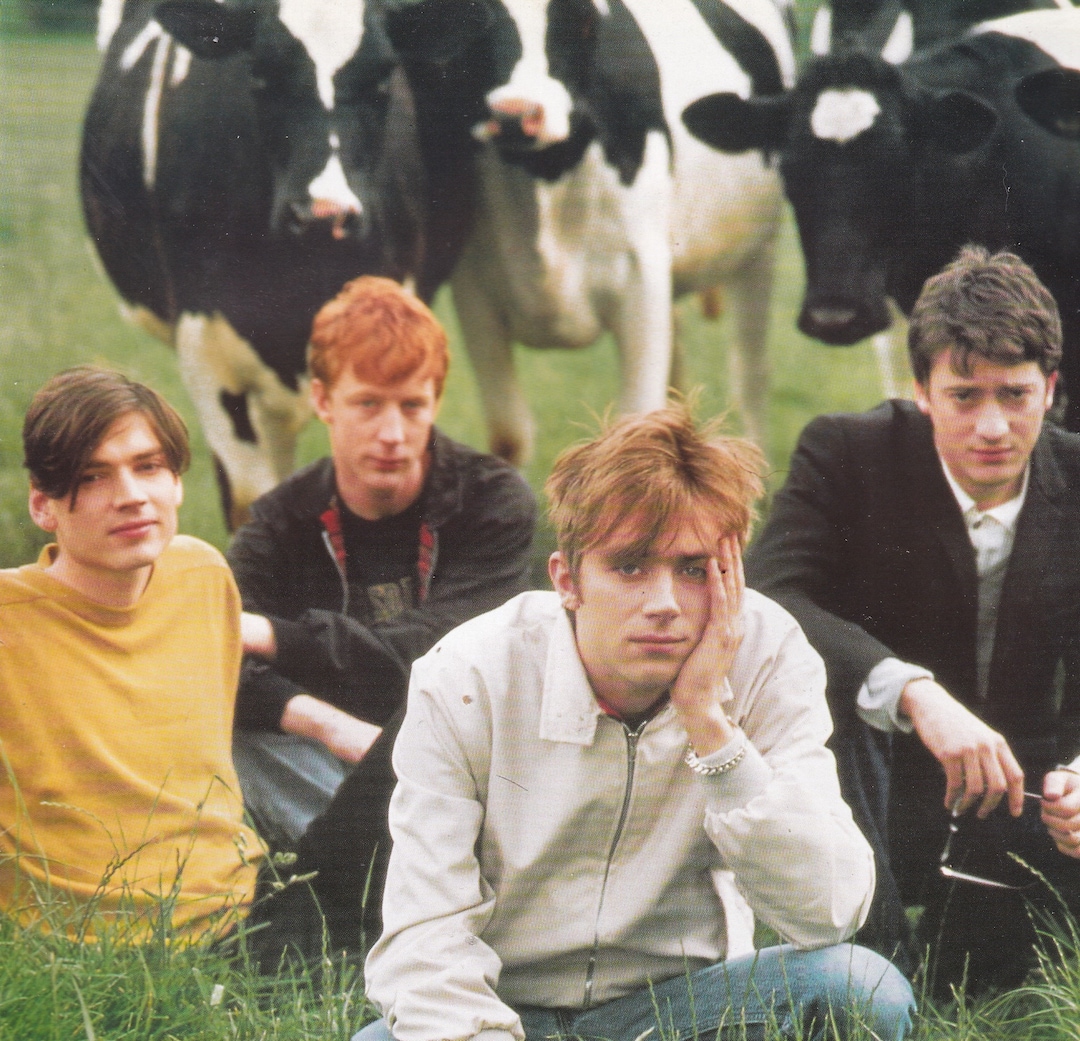 Original Vintage Mini Poster / Magazine Clipping Blur early Photo Shoot ...