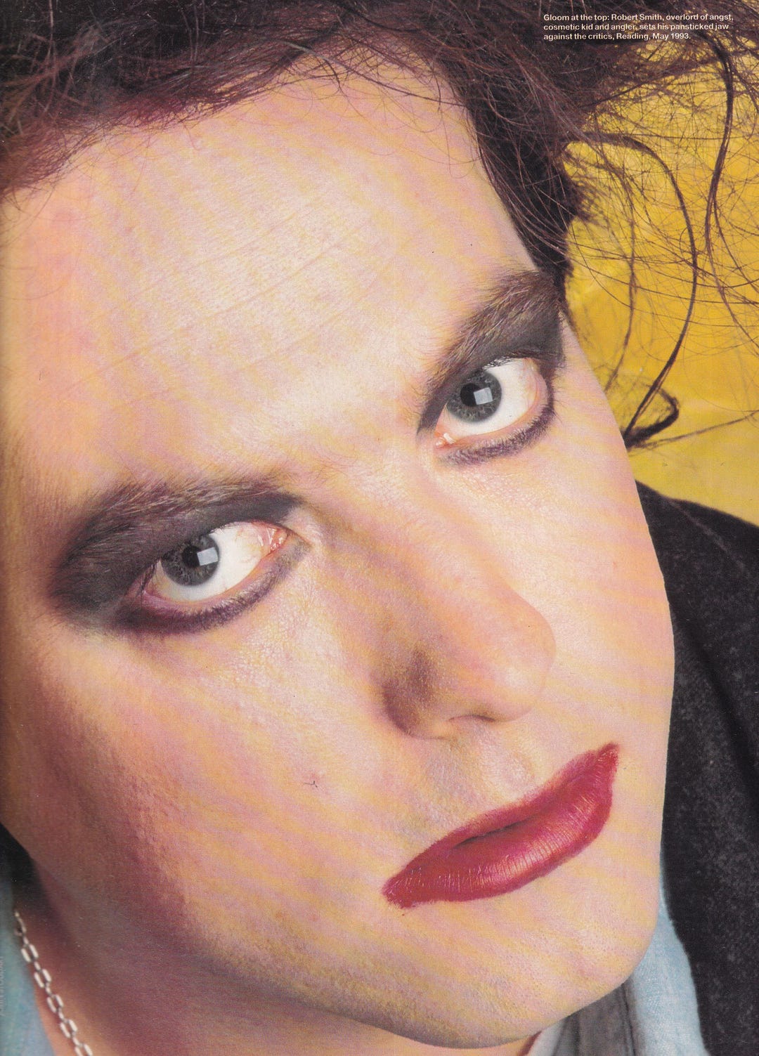 Original Vintage Mini Poster / Magazine Clipping Robert Smith the Cure ...