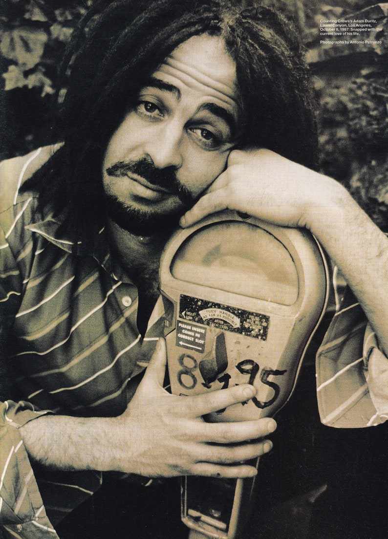 Original Vintage Mini Poster / Magazine Clipping - - Adam Duritz ...