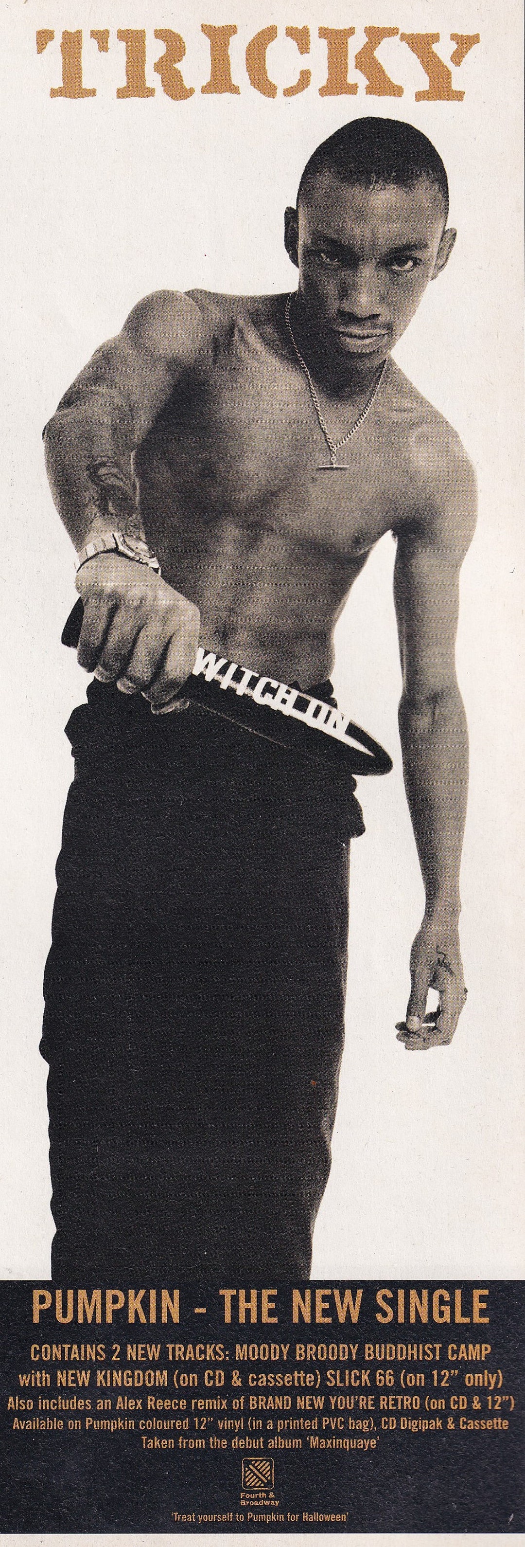 Original Vintage Mini Poster / Magazine Clipping Tricky Pumpkin - Etsy UK