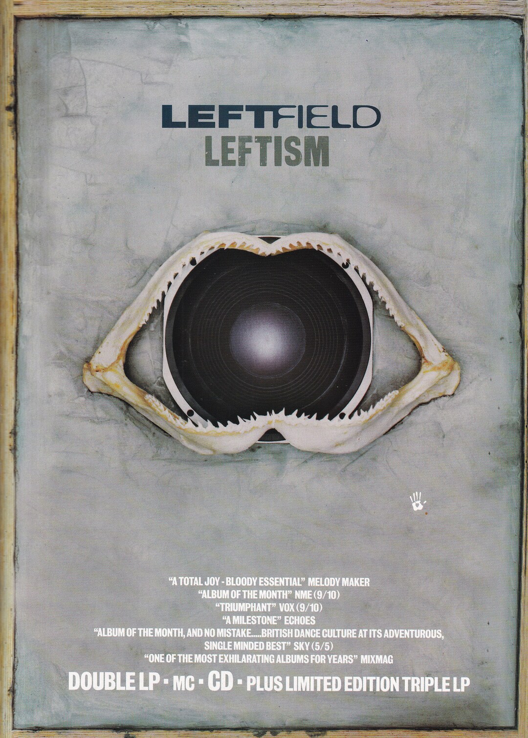 Original Vintage Mini Poster / Magazine Clipping Leftfield Leftism - Etsy