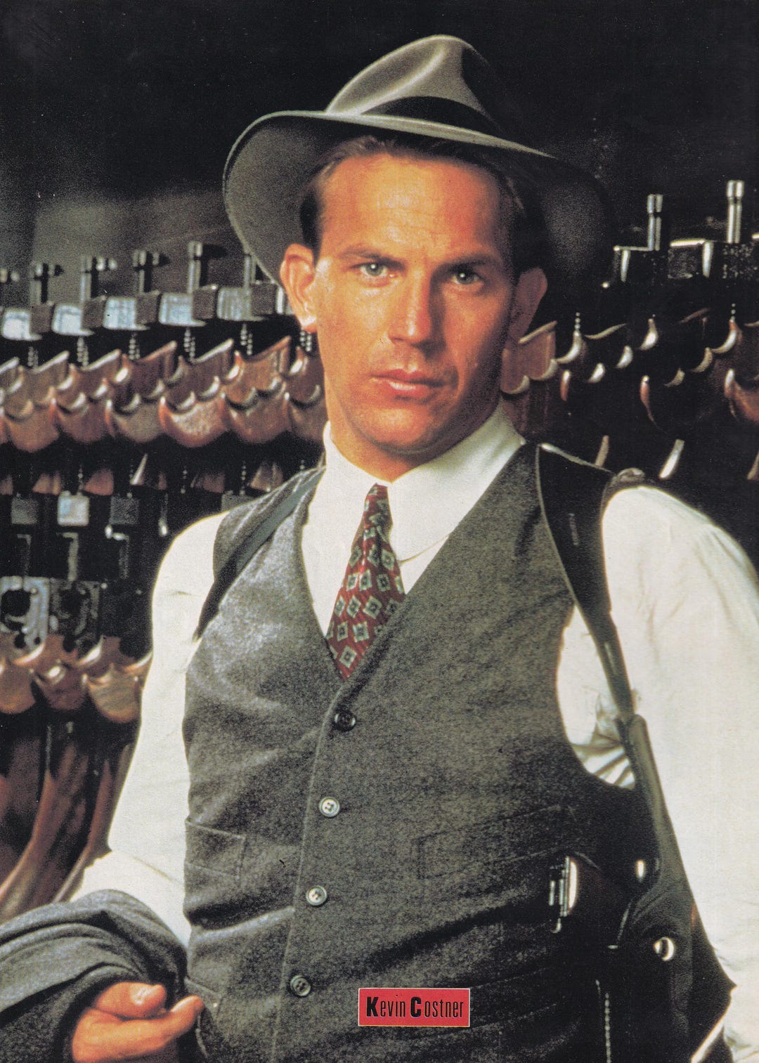 Original Vintage Mini Poster / Magazine Clipping - Kevin Costner (the ...