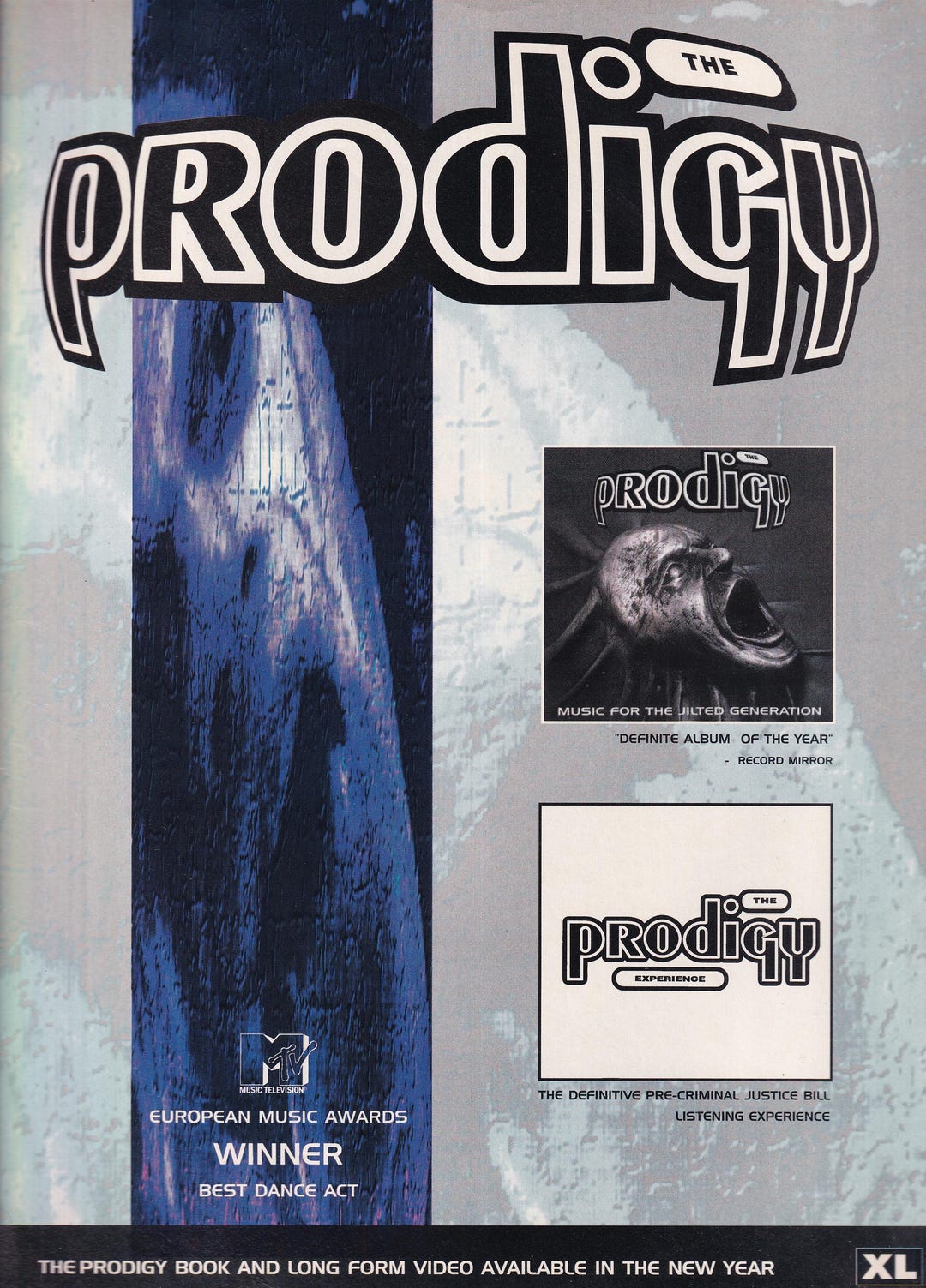 Original Vintage Mini Poster / Magazine Clipping - the Prodigy (first ...