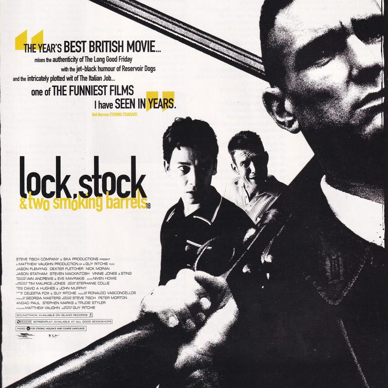 Guy Ritchie Poster Film - Etsy UK