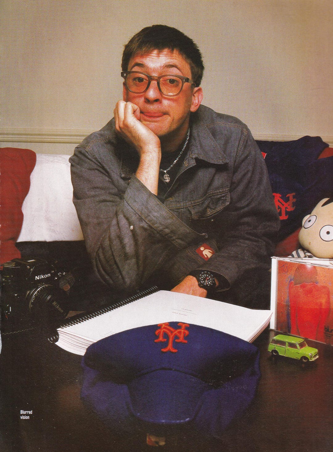 Original Vintage Mini Poster / Magazine Clipping Graham Coxon blur ...