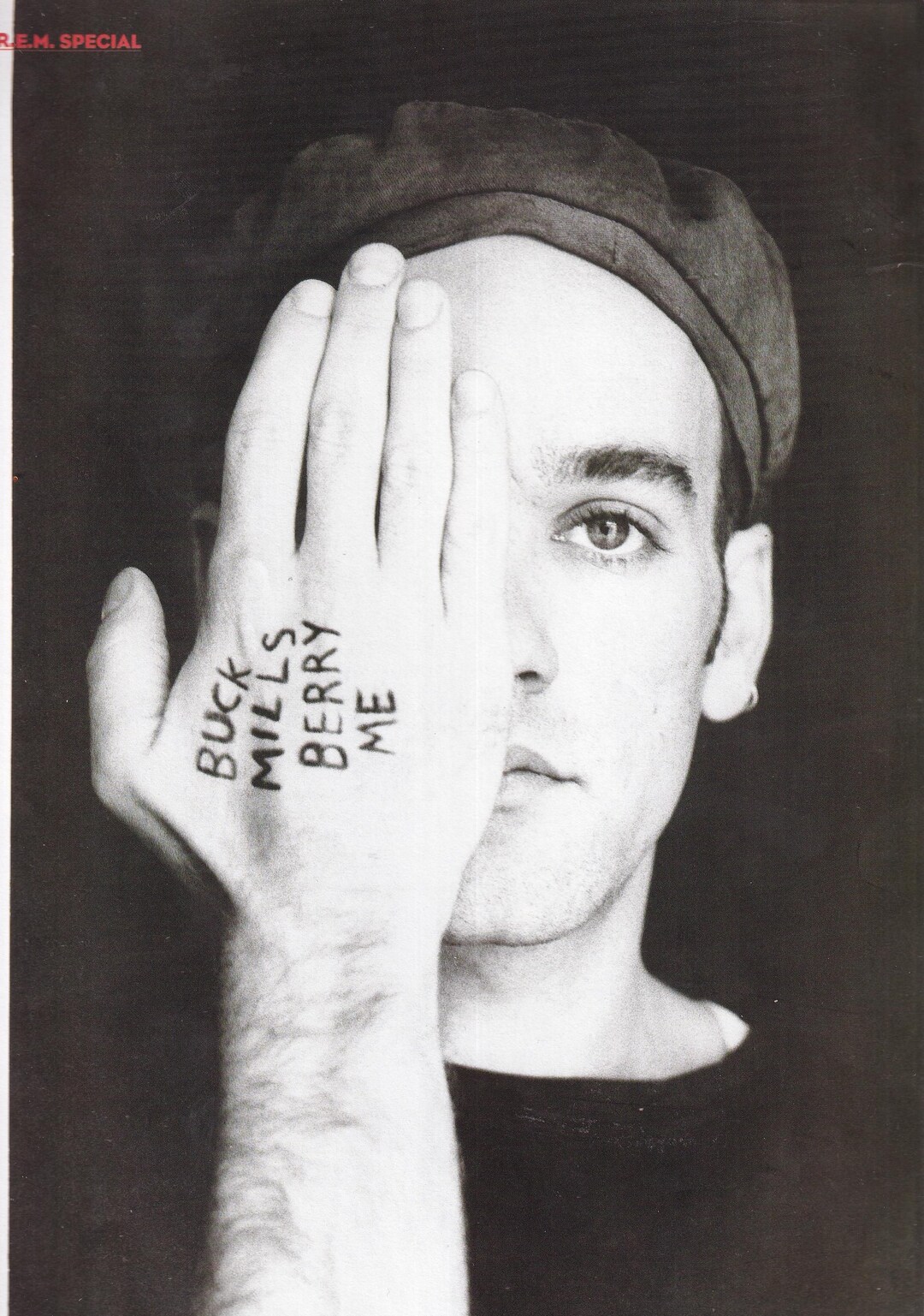 Original Vintage Mini Poster / Magazine Clipping Michael Stipe R.E.M ...