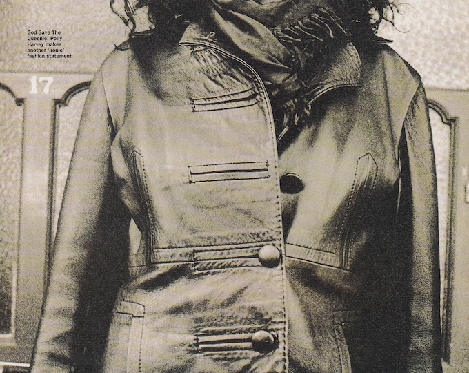 Original Vintage Mini Poster / Magazine Clipping - PJ Harvey (1992) - Etsy