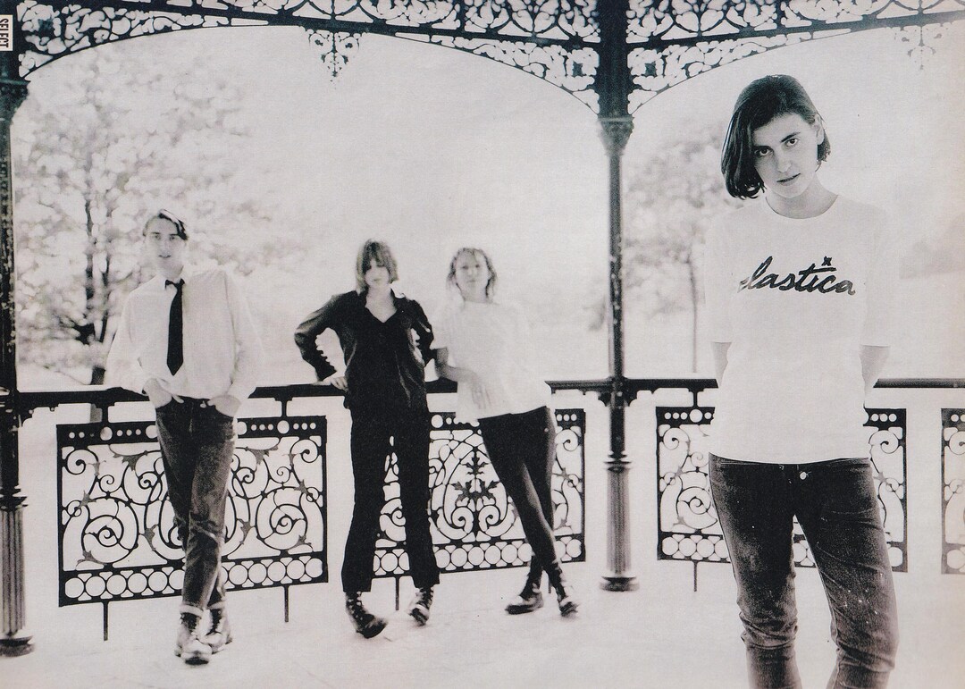 Original Vintage Mini Poster / Magazine Clipping - Elastica, London ...